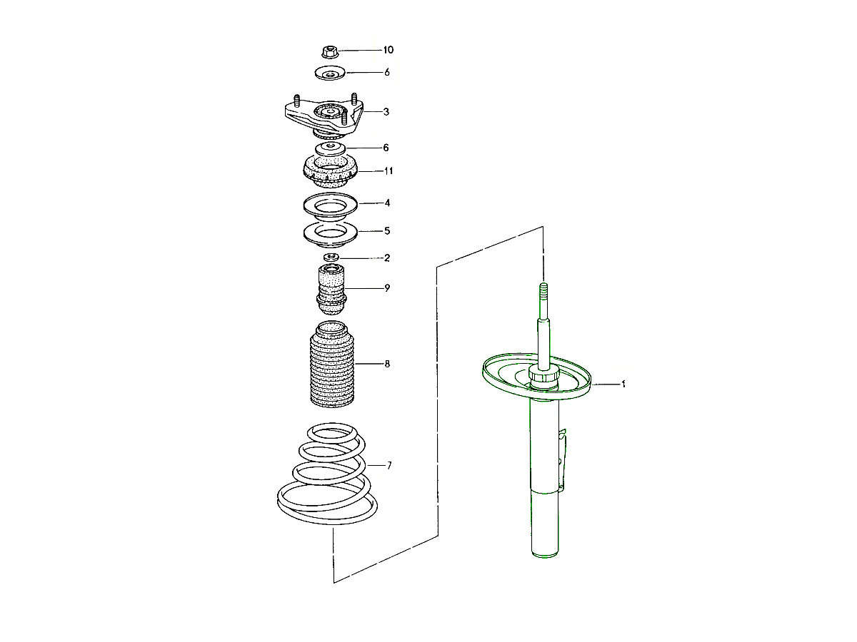 OE Match Standard shock absorbers | Design 911
