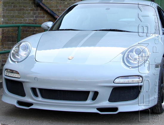 Classic Look Front Bumper with Lower Spoiler for Porsche 997 Models ...