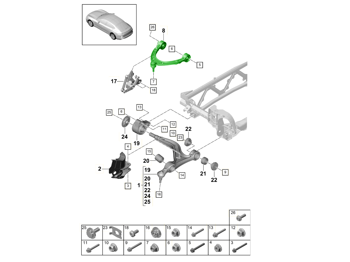 Buy Porsche 944 1982-1991 Front Control Arms | Design 911