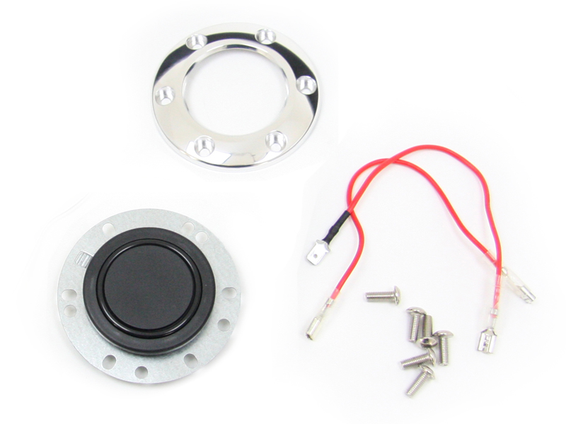 Steering wheel Classic 3 spoke, Chrome - 121810A | Design 911