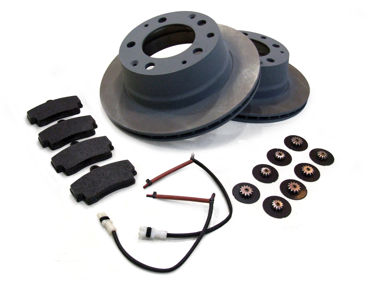 REAR Brake Pads and Brake Disc Package. Porsche 964 C4 1989-93 LARGE ...