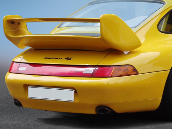 Porsche 993 Turnwald rear spoiler sticker 99351211901 - 99351211901/2 ...