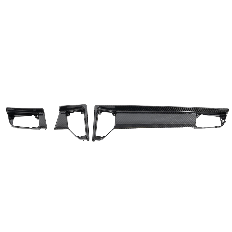 Rennline dash trim trim kit carbon fibre. Porsche 95B.1 Macan LHD ...