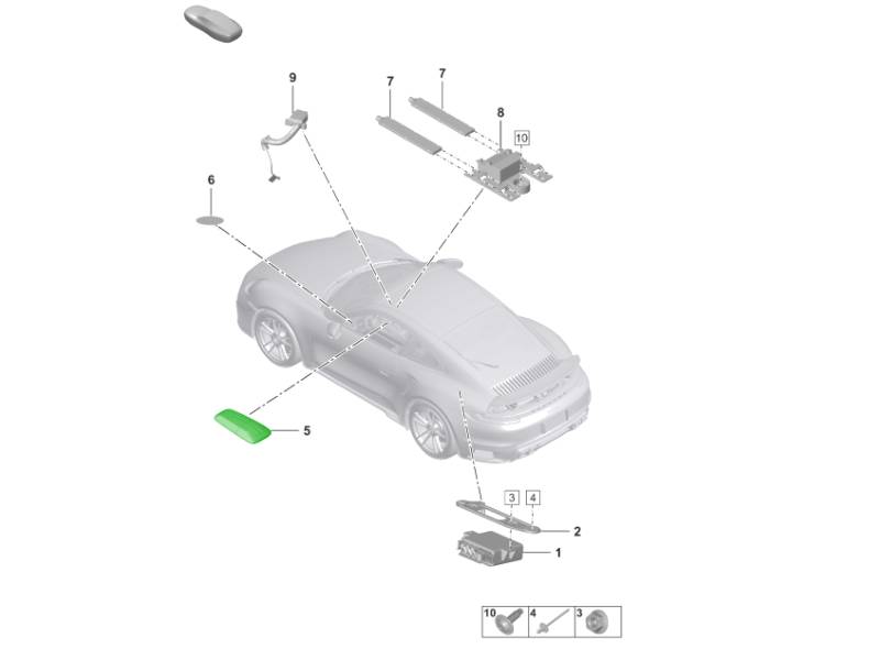 Porsche Door Handles, Locks & Keys | OEM Replacement & Restoration ...