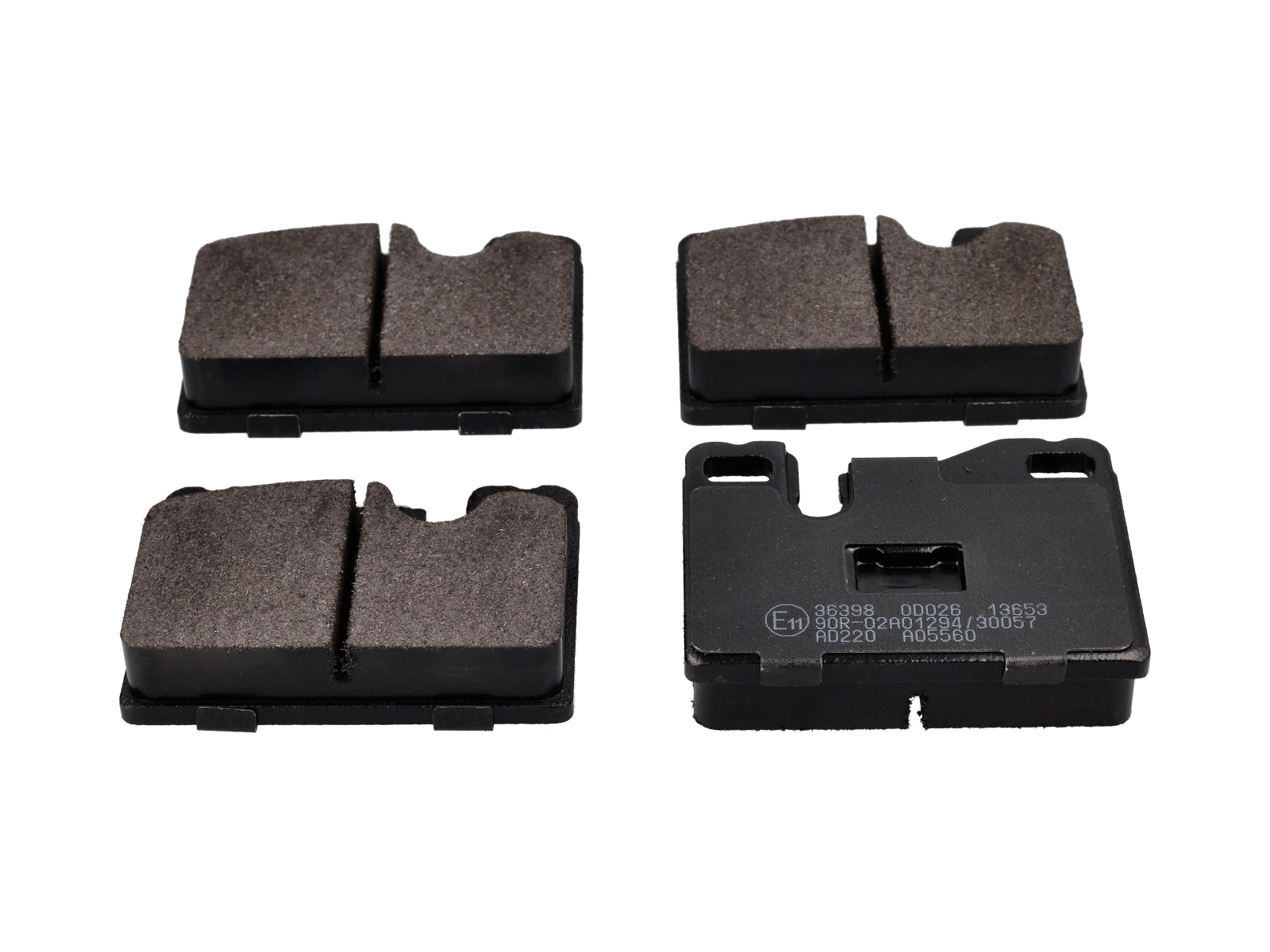 Original Porsche 94435295102 & 92835295102 Brake Pads - 94435295102ABS ...