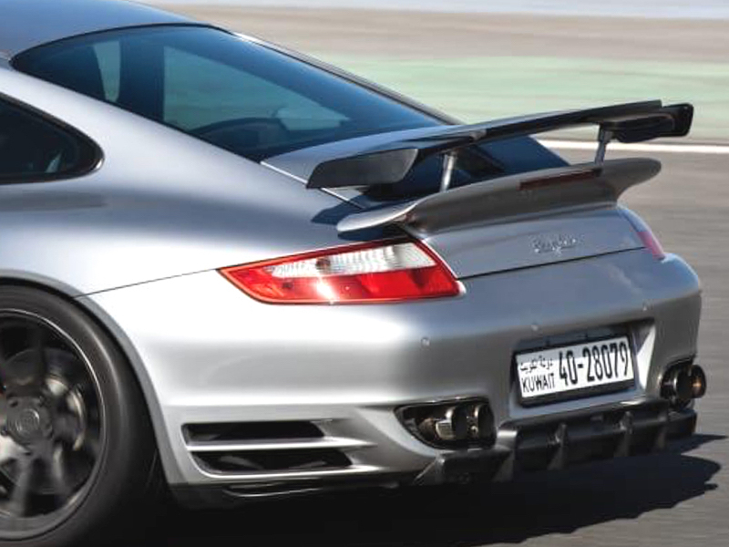 Moshammer Porsche 997 Turbo ram-air collector P997.10.3050 - P997.10. ...