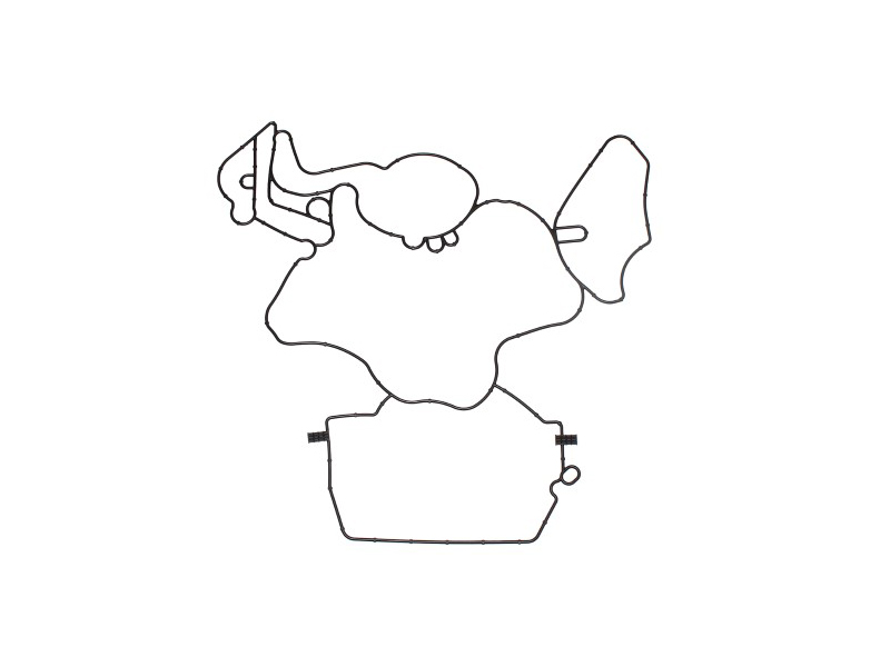 Porsche 958 Cayenne Crankcase flange gasket 95810116102 - 95810116102/1 ...