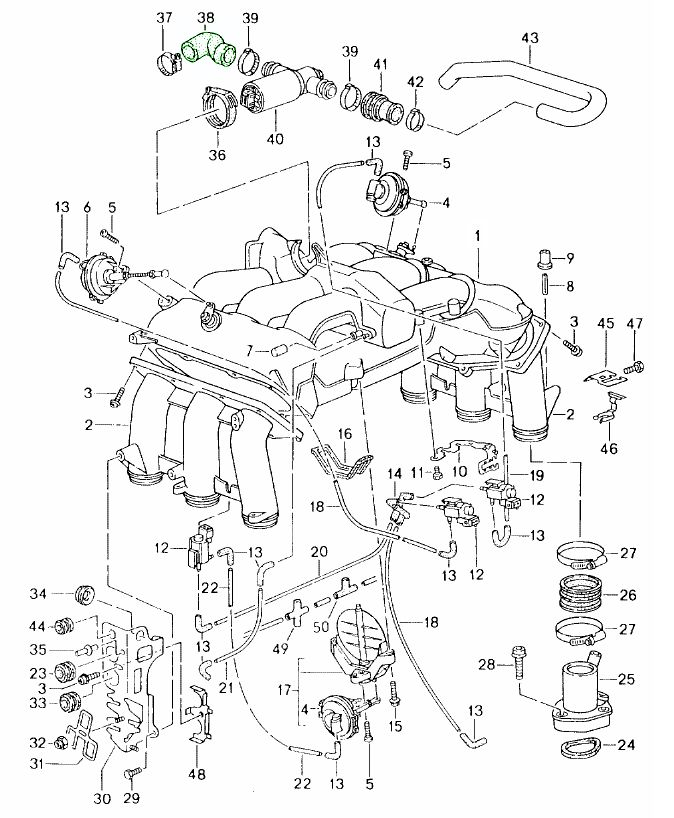 Buy Porsche 993 (911) (1994-1998) 993 (911) RS 1994-97 Idle Control Valve | Design 911