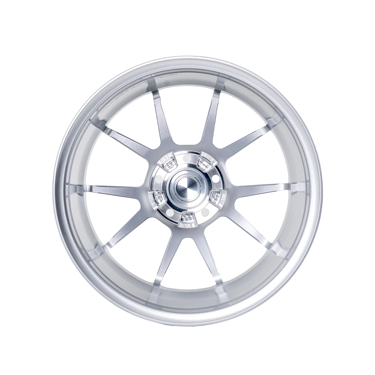 Titan 7 Forged T-P5 Split 5 Spoke Alloy Wheel Set Polished Clear ...
