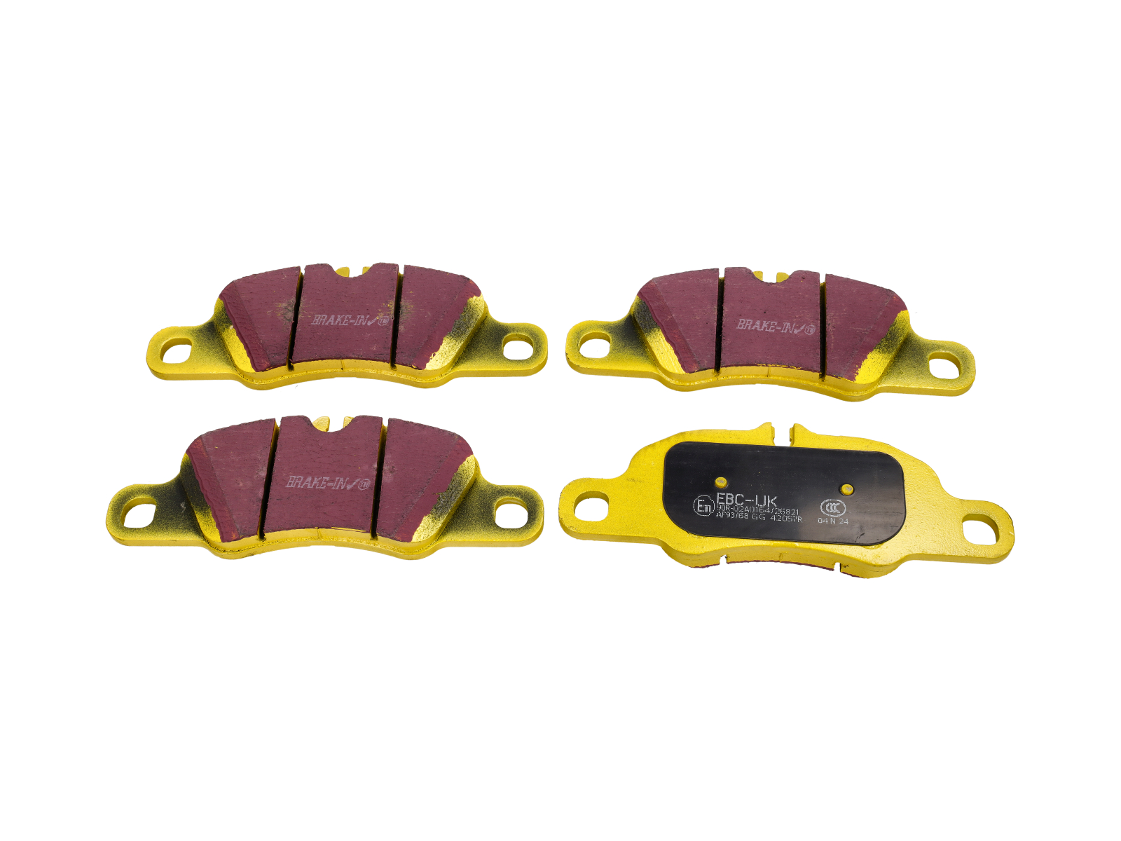 EBC YELLOW (Yellowstuff) Performance Brake Pads | High-Friction Fast ...
