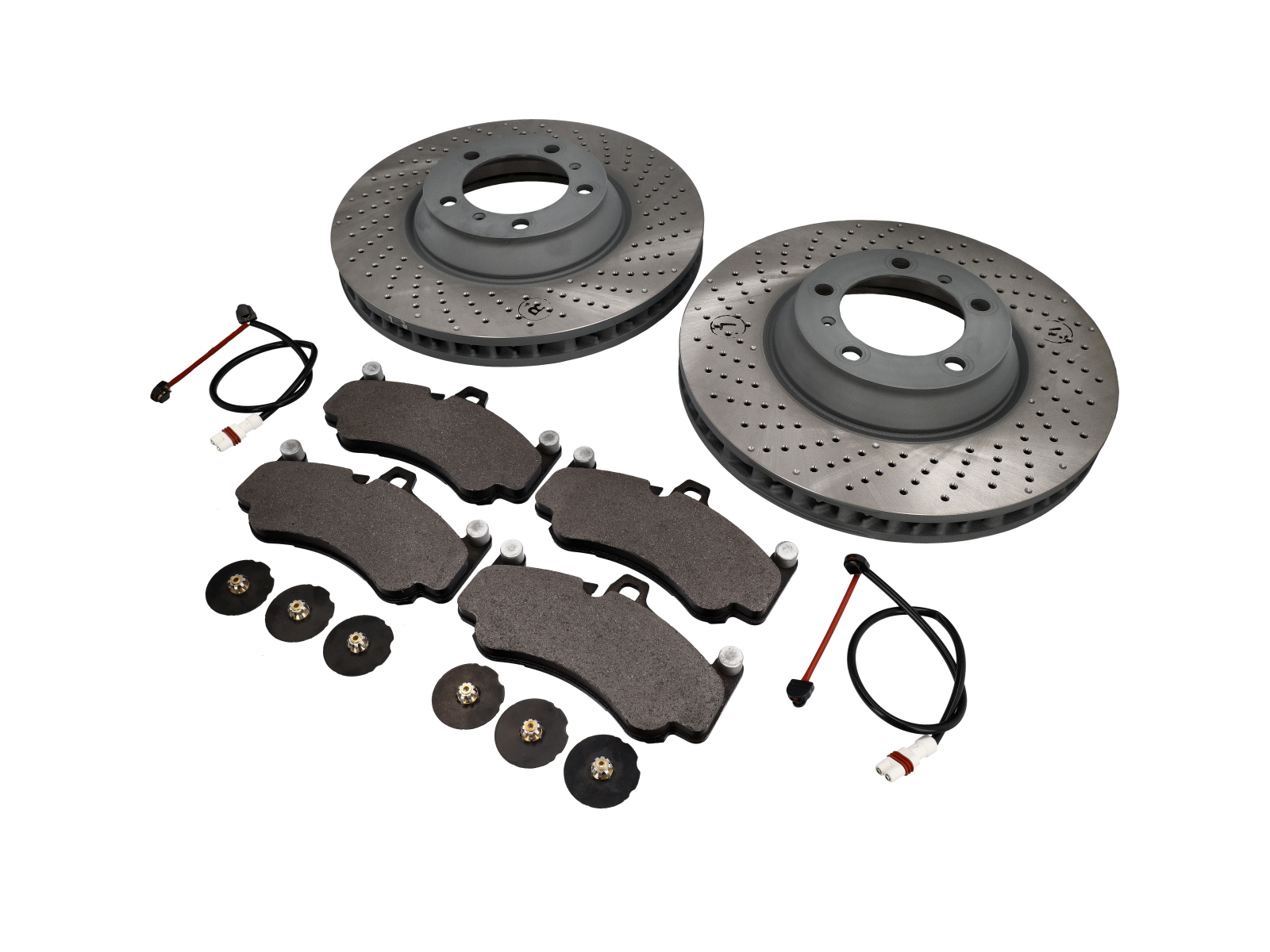 FRONT Brake Pads and Brake Disc Package. Porsche 996 GT3 2003 ...