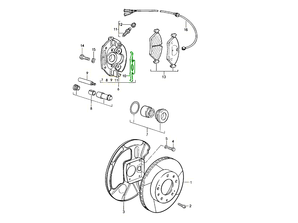 Porsche Brake Calipers | Design911 High-Performance Replacement ...