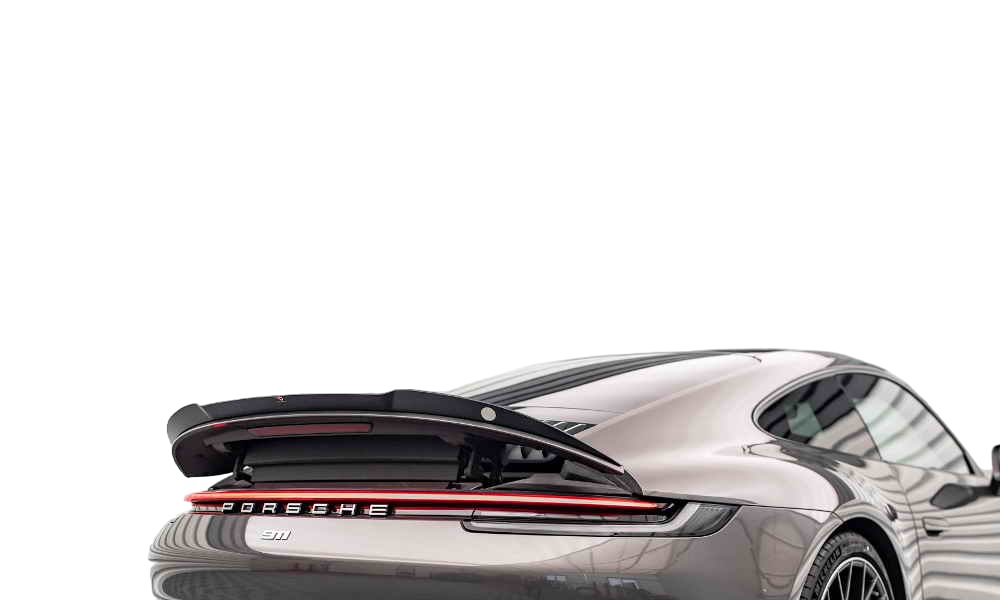Rear spoiler lip carbon fibre. Porsche 992 Carrera 2S / Carrera 4S ...