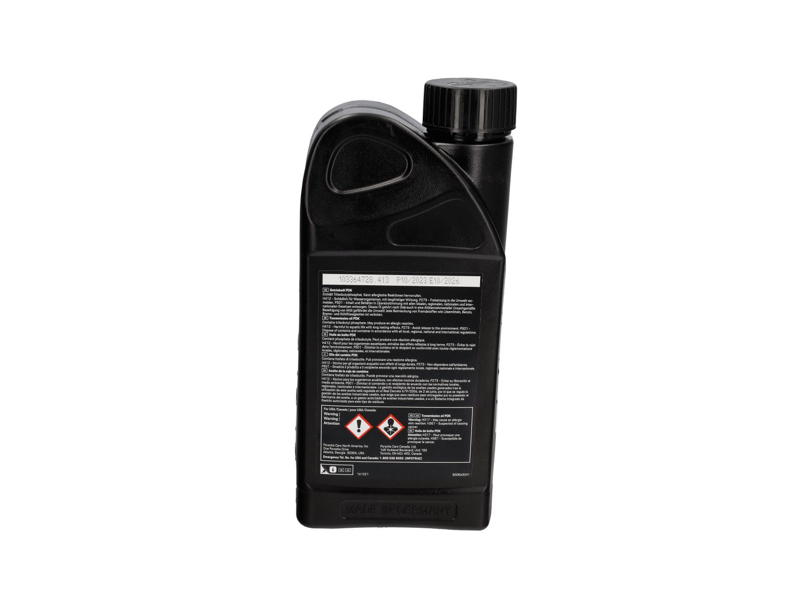 Porsche Dual Clutch, (PDK) Transmission Fluid - Pentosin FFL3 1 Litre - 00004330513 | Design 911