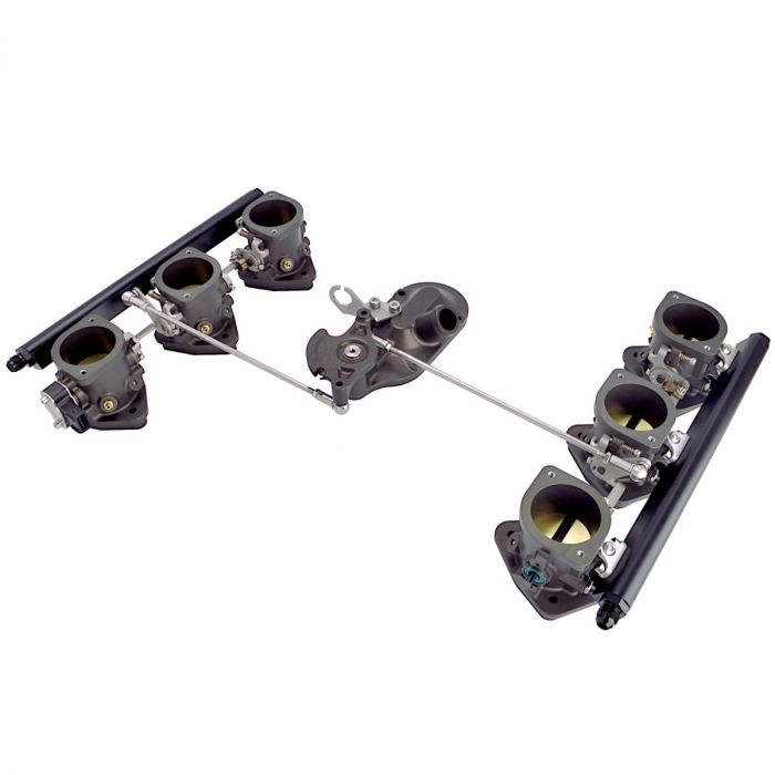 Fuel injection throttle body kit with plenum adapters. Porsche 964 ...