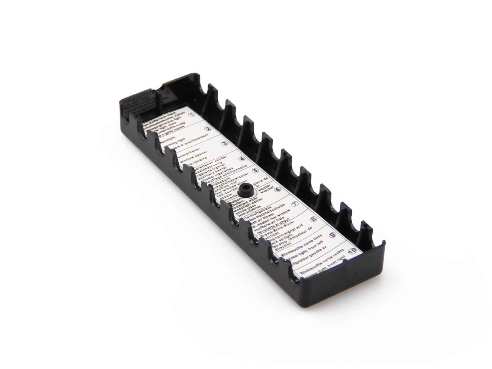 Cover fuse rack ceramic 10-pole. Porsche 911 1970-73 PCG61208500 ...