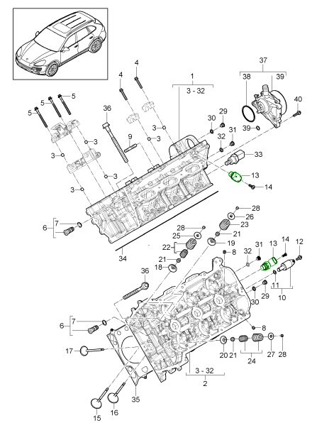 Buy Porsche Macan (95B) MK1 (2014-2018) Macan Turbo 3.6L V6 400Bhp ...