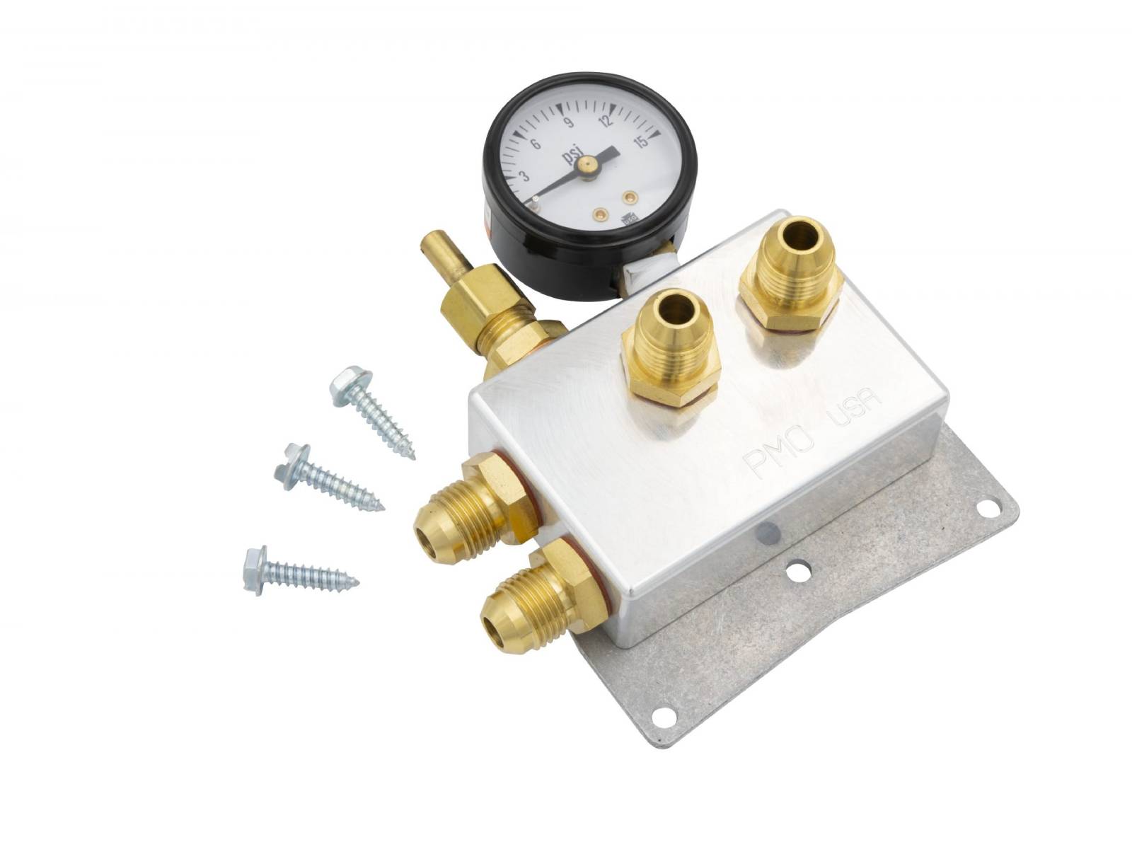 Fuel pressure control unit with barbed hose fittings. Porsche 911 PM ...