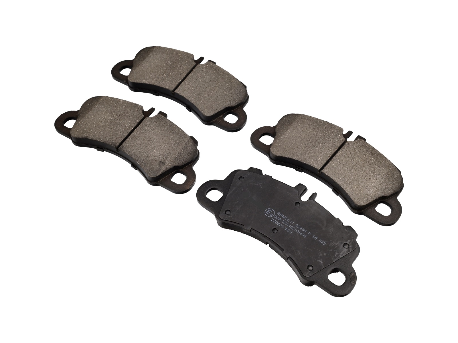 Zimmermann 24553.960.1 Rear Brake Pads – Porsche Cayenne / Taycan ...