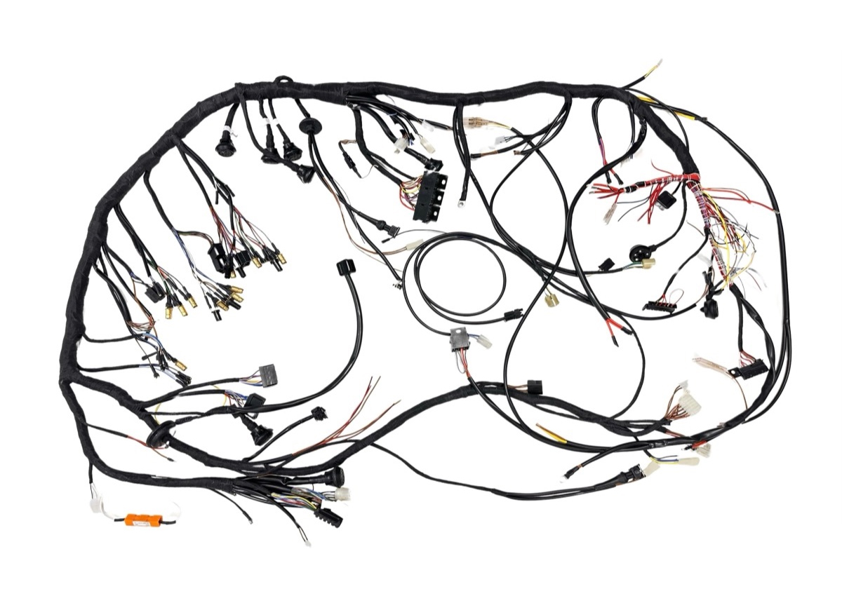 Wire harness Main (Trunk harness). Porsche 911 Carrera 3.2 1986 LHD ...