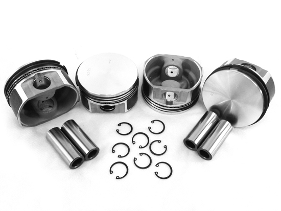 Porsche 914 Piston set Flat top 90x66mm VW9000T4FP - VW9000T4FP ...