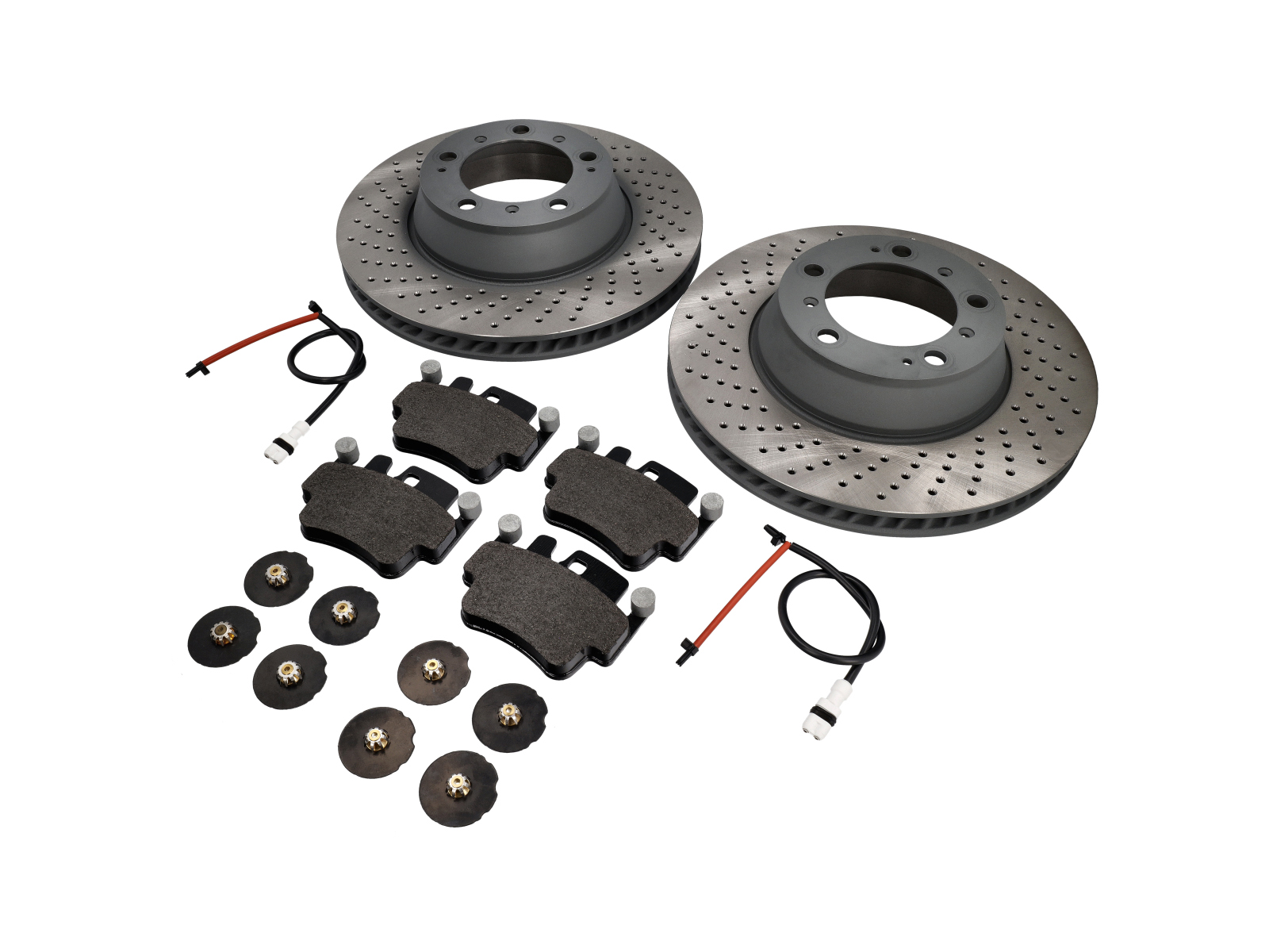 REAR Brake Pads and Brake Disc Package. Porsche 996 GT3 2003 ...