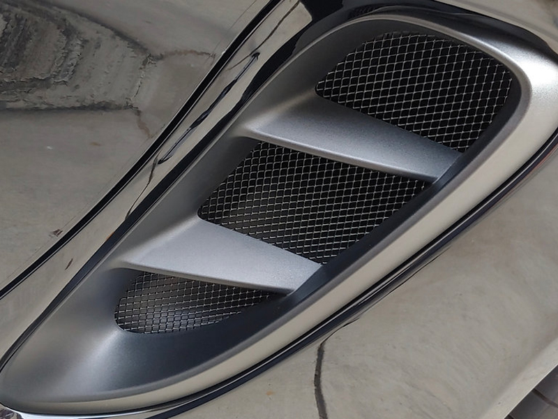 Front bumper radiator and side vent wire mesh kit Porsche 718 ...