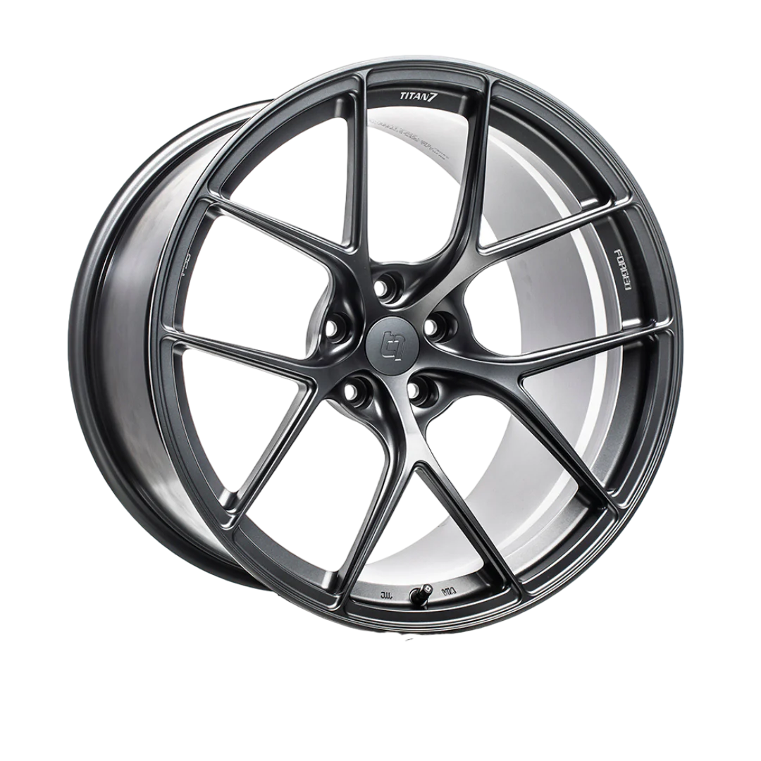 Titan 7 Forged T-S5 Split 5 Spoke Alloy Wheel Rear 11.5 x 21. Porsche ...