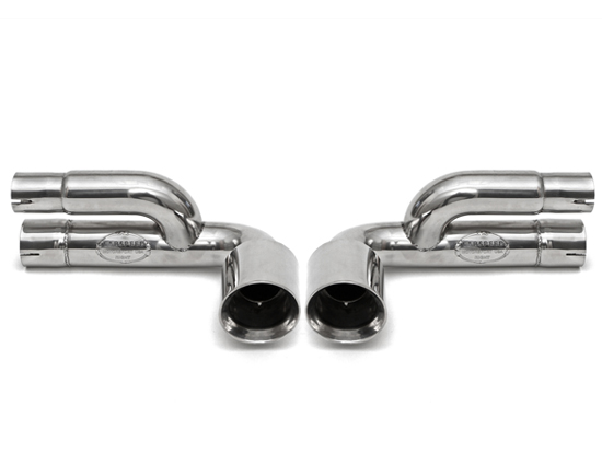 Porsche 991 GT3 Center Muffler Bypass Pipe Fabspeed - FSPOR9912GT3CMBB ...