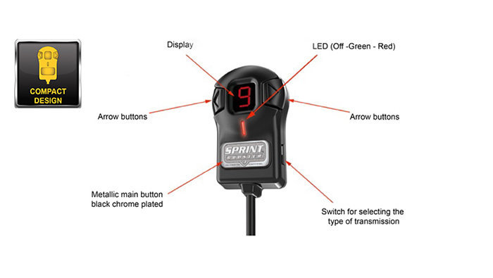 Sprint Booster Throttle Control for CHEVROLET CRUZE - RSBD251 | Design 911