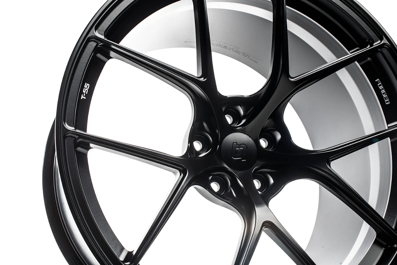Titan 7 Forged T-S5 Split 5 Spoke Alloy Wheel Set 20" Satin Titanium ...