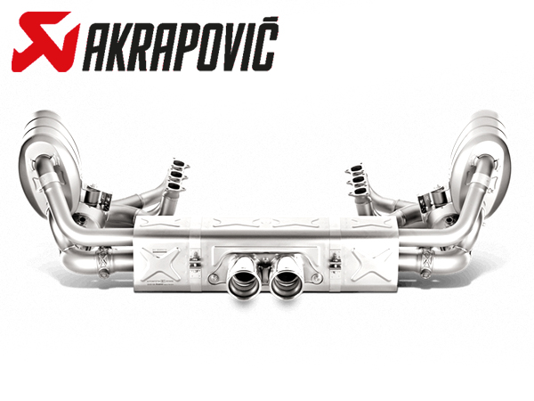 Akrapovic Evolution Line Titanium Exhaust for Porsche 911 GT3 (991 ...
