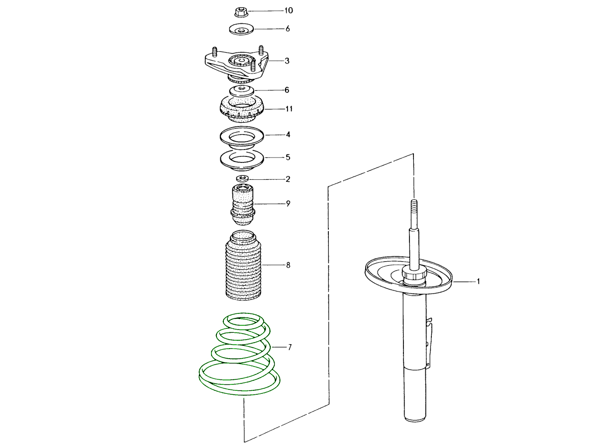Buy Porsche 996 (911) (1997-2005) 996 C2 3.6L 09/01-2005 Original Coil ...