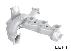 Porsche 964 Exhaust Heat Exchangers LEFT 96421103932 - 96421103932 ...