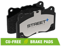 PAGID Street+ T8224SP2001 front brake pads for Porsche 996 C4 3.4ltr ...