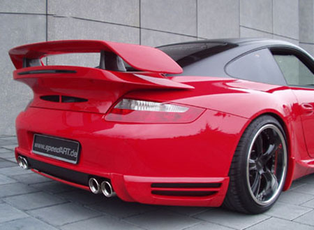 Rear diffuser SpeedArt BTR. Porsche 997 C2 / C2S - P97503BTRHD | Design 911