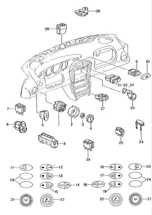 Porsche 996 Cigarette Lighter Housing 99665210210 - 99665210210 ...
