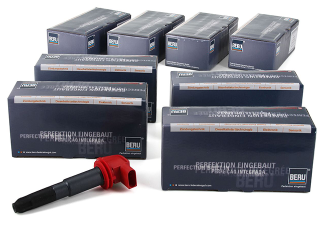 (KIT) BERU ZSE042 Porsche 94860210414 Ignition coils for Porsche ...