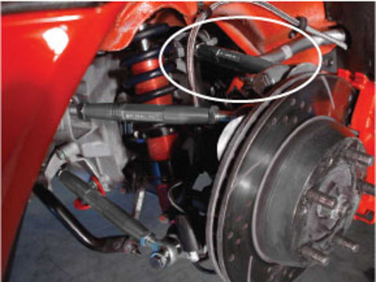 Rear Camber Control Arm with Eccentric Locks Porsche 993 - Rennline ...