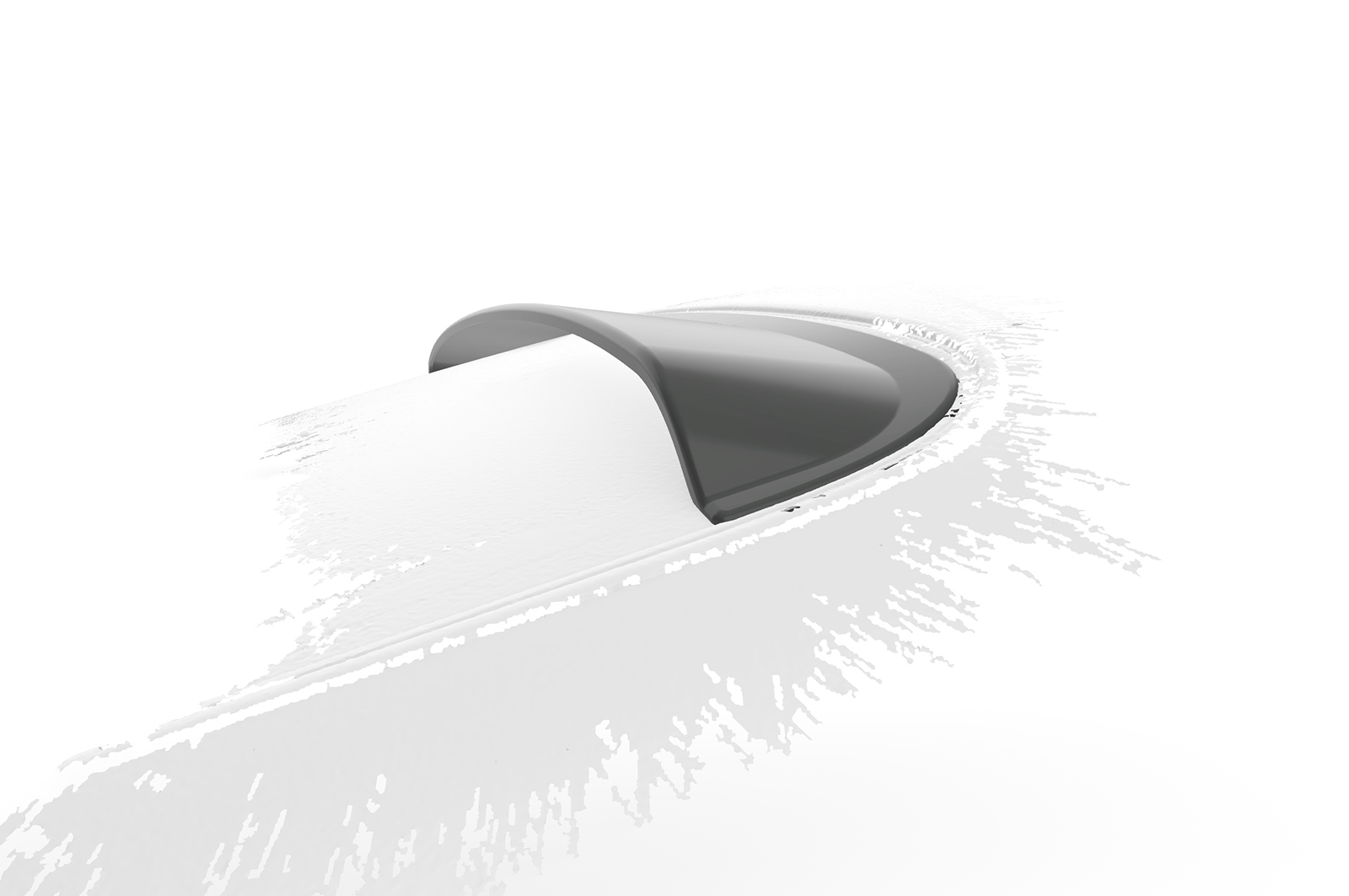 Rear wing / roof spoiler. Porsche 911/996 & 911/997 Coupe - HSB103-G ...