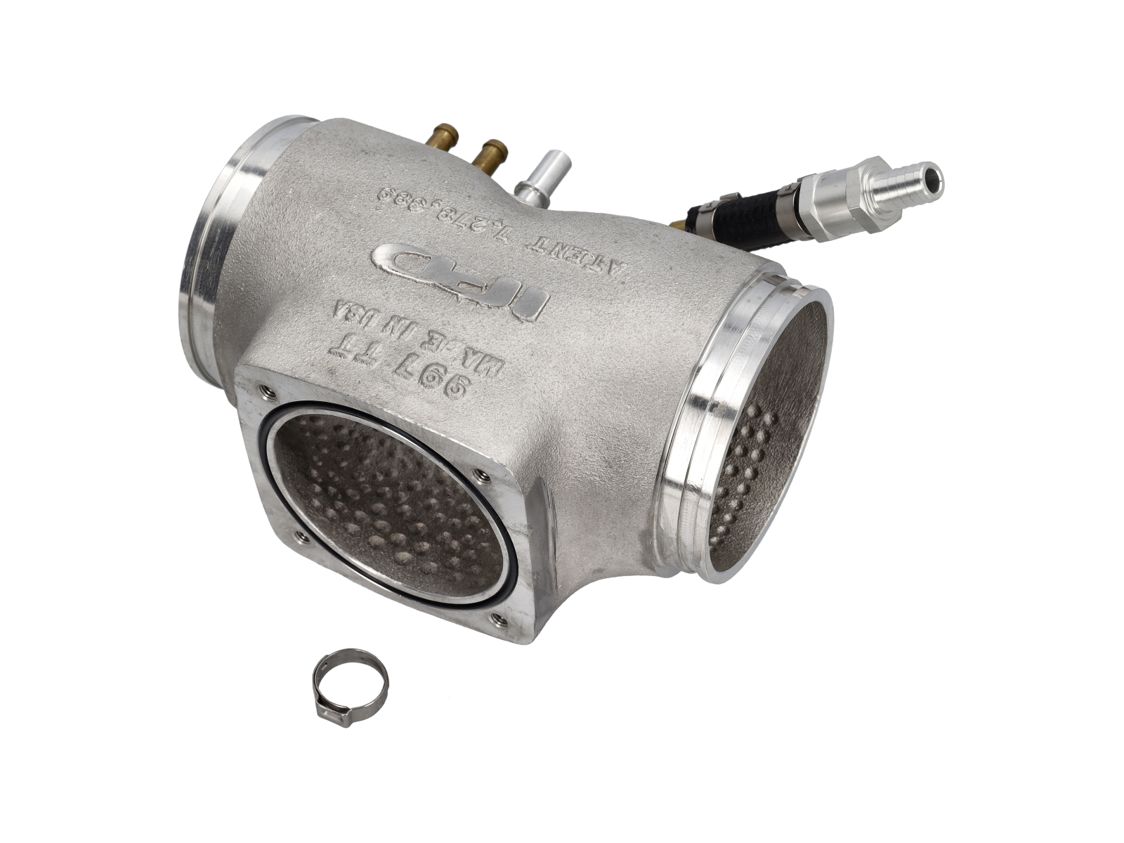 Porsche 997 Turbo Aluminum Intake Plenum 74mm 97274ntake Plenum 74mm ...