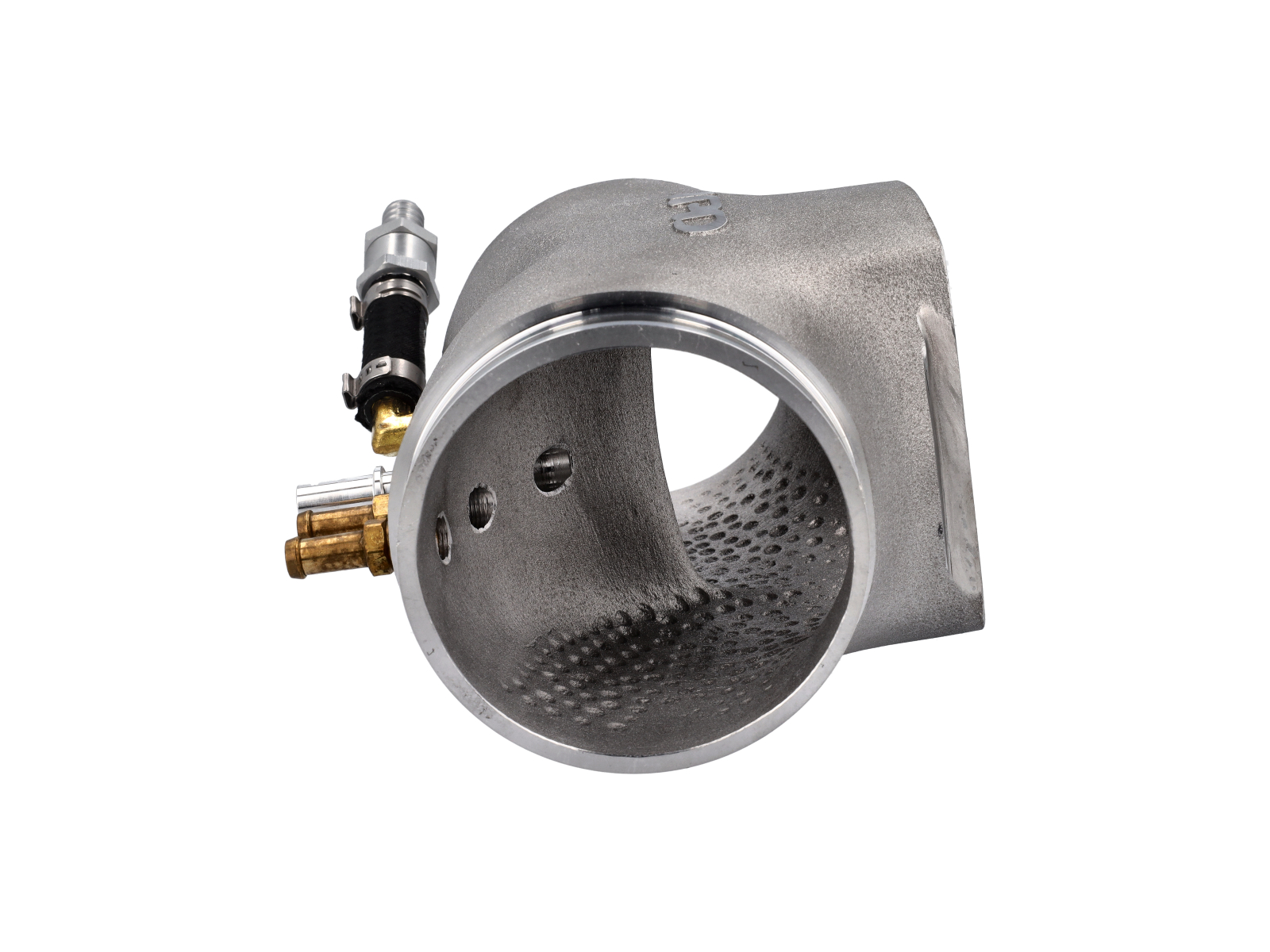 Porsche 997 Turbo Aluminum Intake Plenum 74mm 97274ntake Plenum 74mm ...