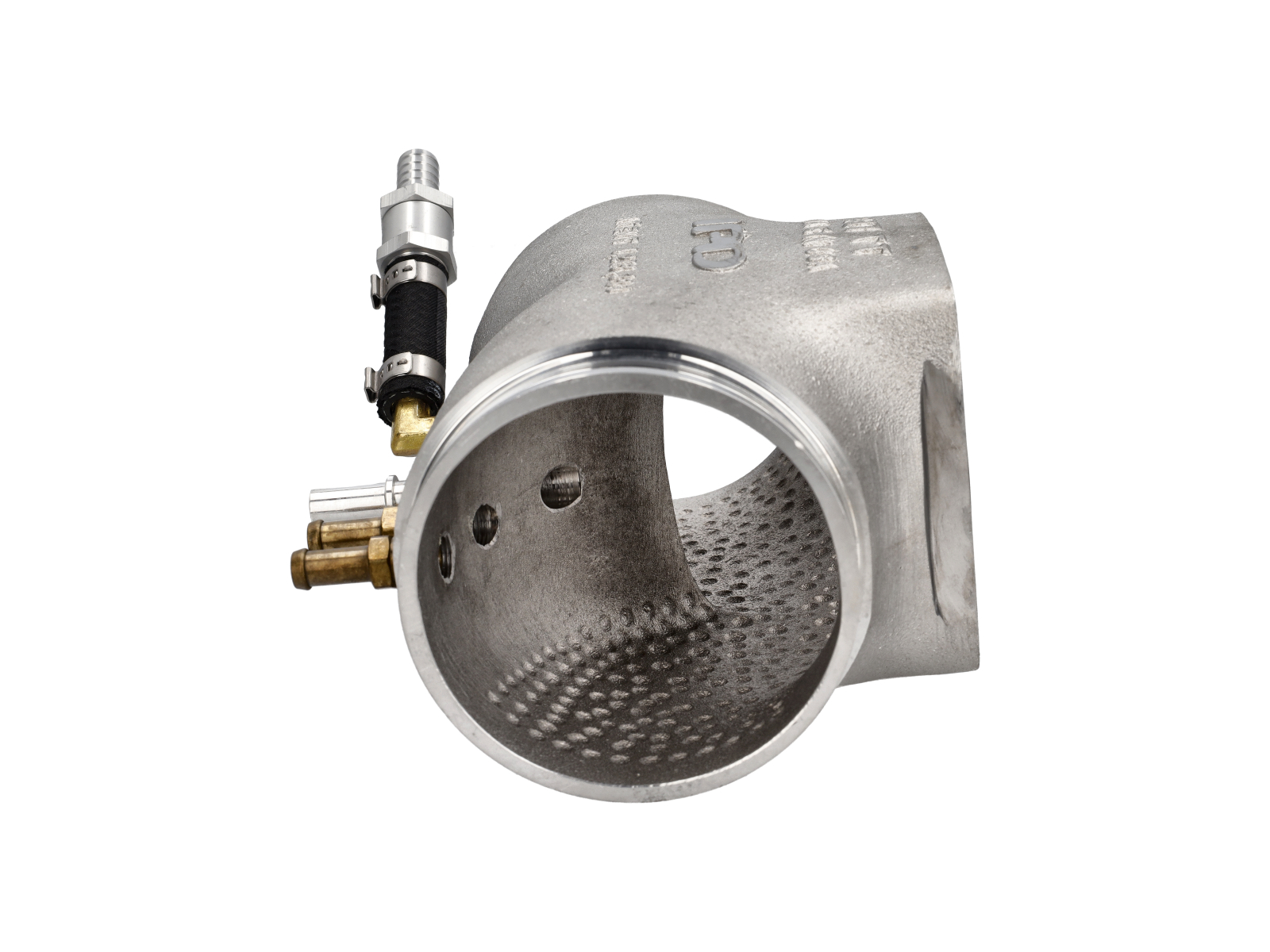 Porsche 997 Turbo Aluminum Intake Plenum 74mm 97274ntake Plenum 74mm ...