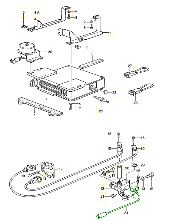 Porsche Speed, Reference & Knock Sensors | Engine Precision Parts ...