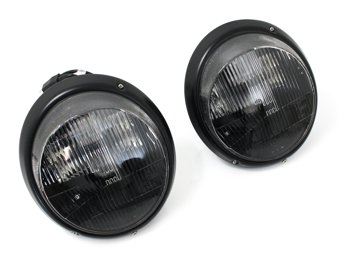 Headlamps with built in LED Internals RHD Standard Lens Porsche 911/964 ...