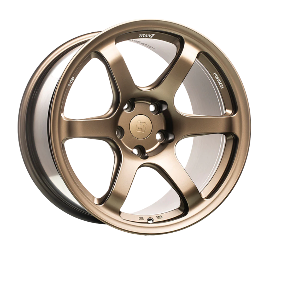 Titan 7 Forged T-D6E 6 Spoke Alloy Wheel Rear 10 x 18. Porsche 987 ...