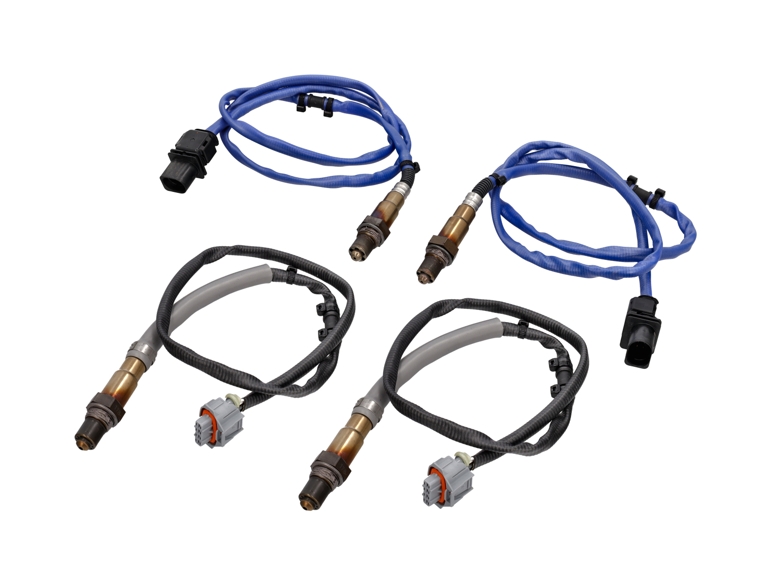 Lambda oxygen sensor kit before and after catalytic convener. Porsche ...