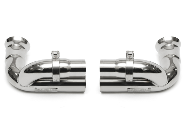 Porsche 991 GT3 Fabspeed Exhaust Side Muffler Bypass Pipes ...