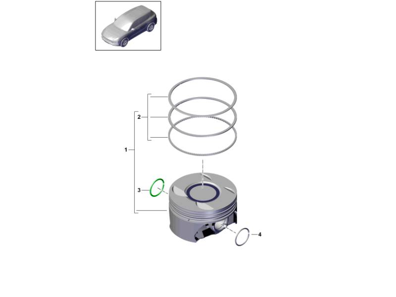 Buy Porsche Panamera 976 2023>> Piston Rings | Design 911