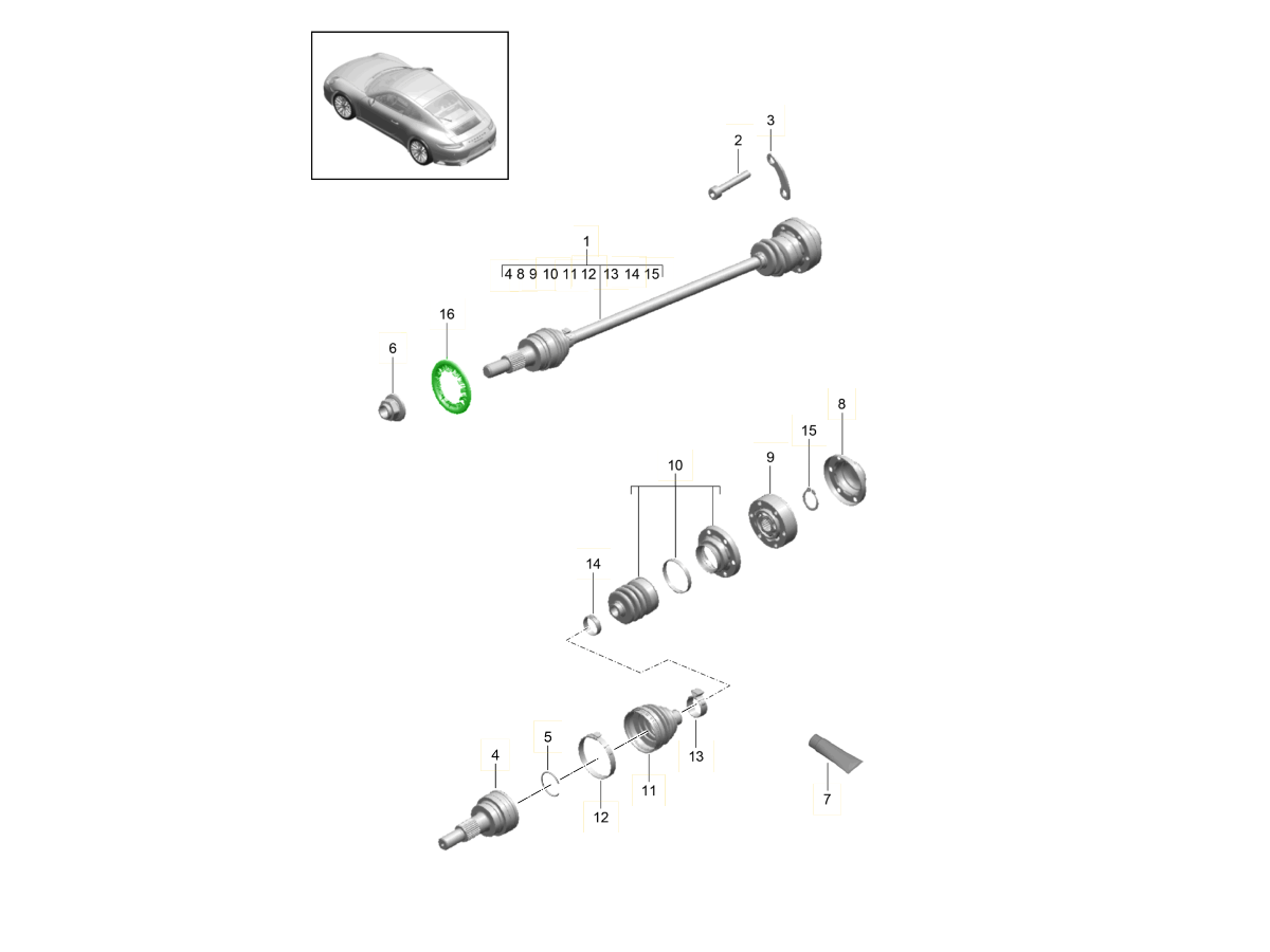 Buy Porsche 991 (911) MK2 2016-2019 991 Carrera 2S 3.0L (420 Bhp ...